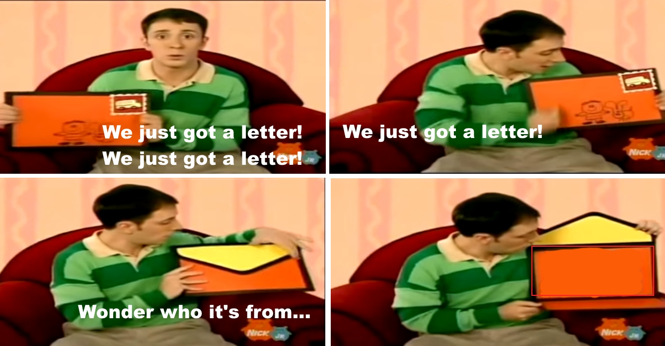Blues Clues Letter Template