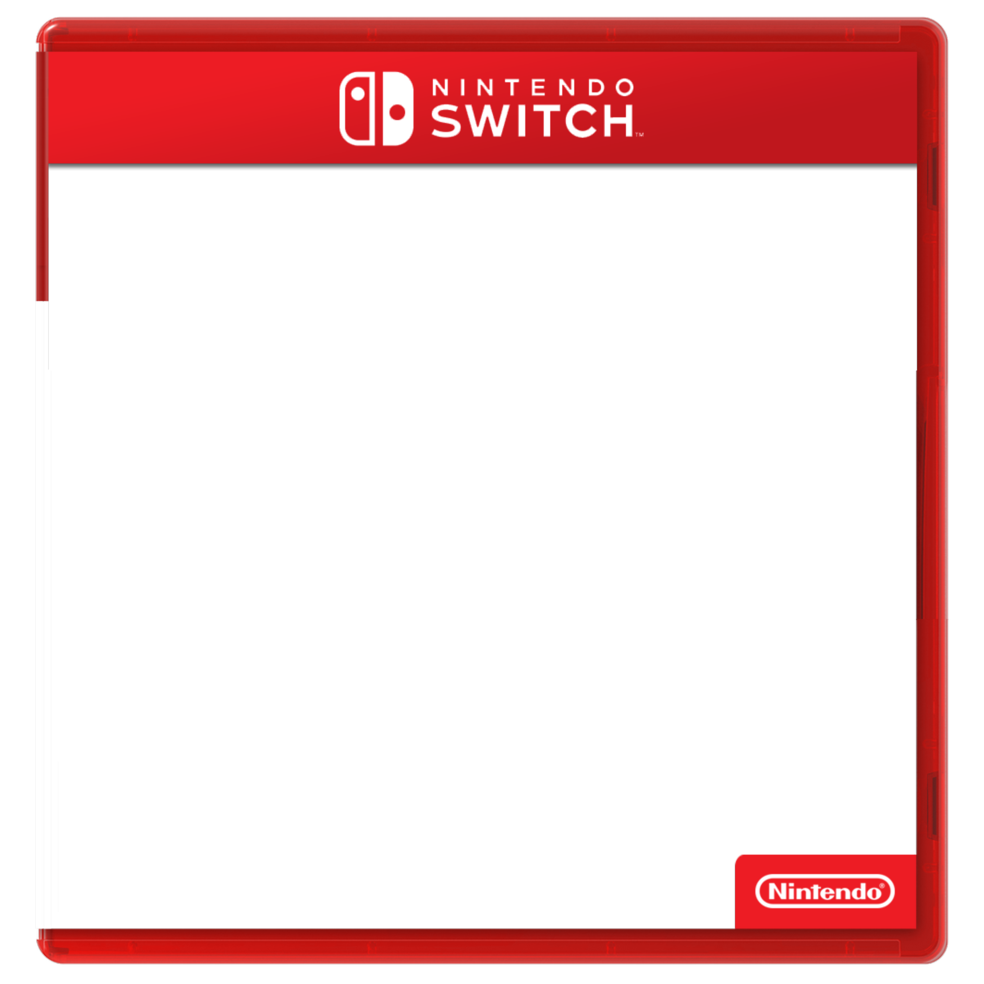 Nintendo Switch Box Art Template
